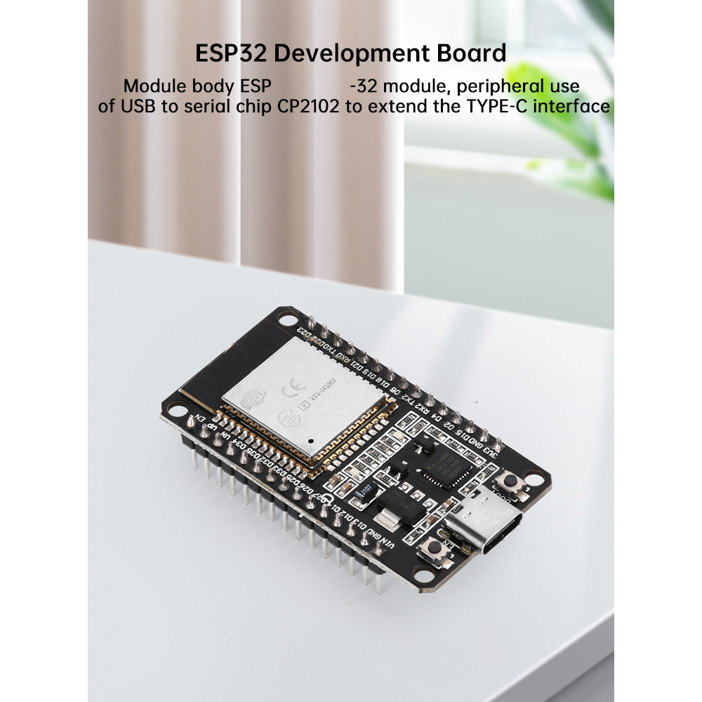 DIYMORE CP2102/FT232 ESP32S ESP32 ESP-WROOM-32 Development Board 2.4GHz Dual-Core WiFi Bluetooth ...