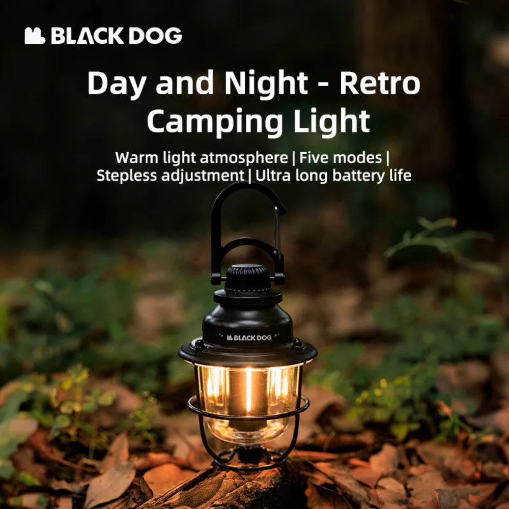 Naturehike Blackdog Outdoor Vintage Camping Lights Ambient Light Multi ...