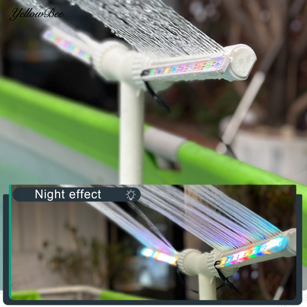 Adjustable Pool Fountain Jet Height Pool Fountain with Ground Insert ...