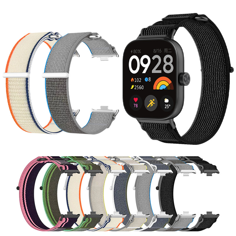 Braided Nylon Wristband Strap For Redmi Watch 6 5 4 Xiaomi Band 9pro ...