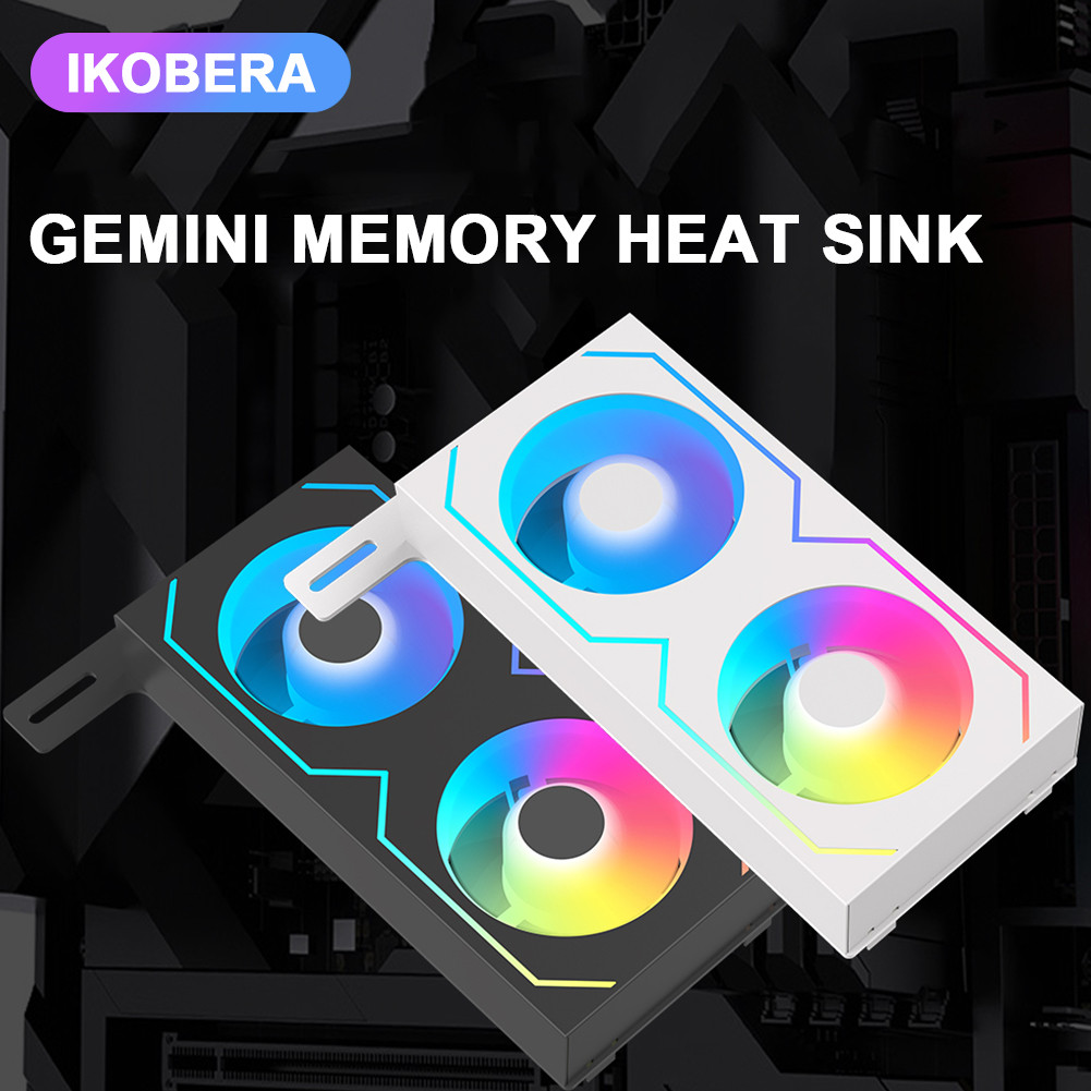 [Getdouble.my] RAM Memory Cooler 4Pin PWM/5V 3Pin ARGB PC Memory ...