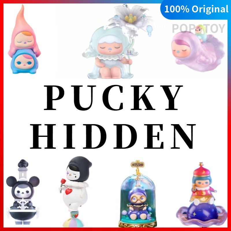 POPMART Pucky Hidden secret POP MART Official [100% Authentic] | Shopee ...