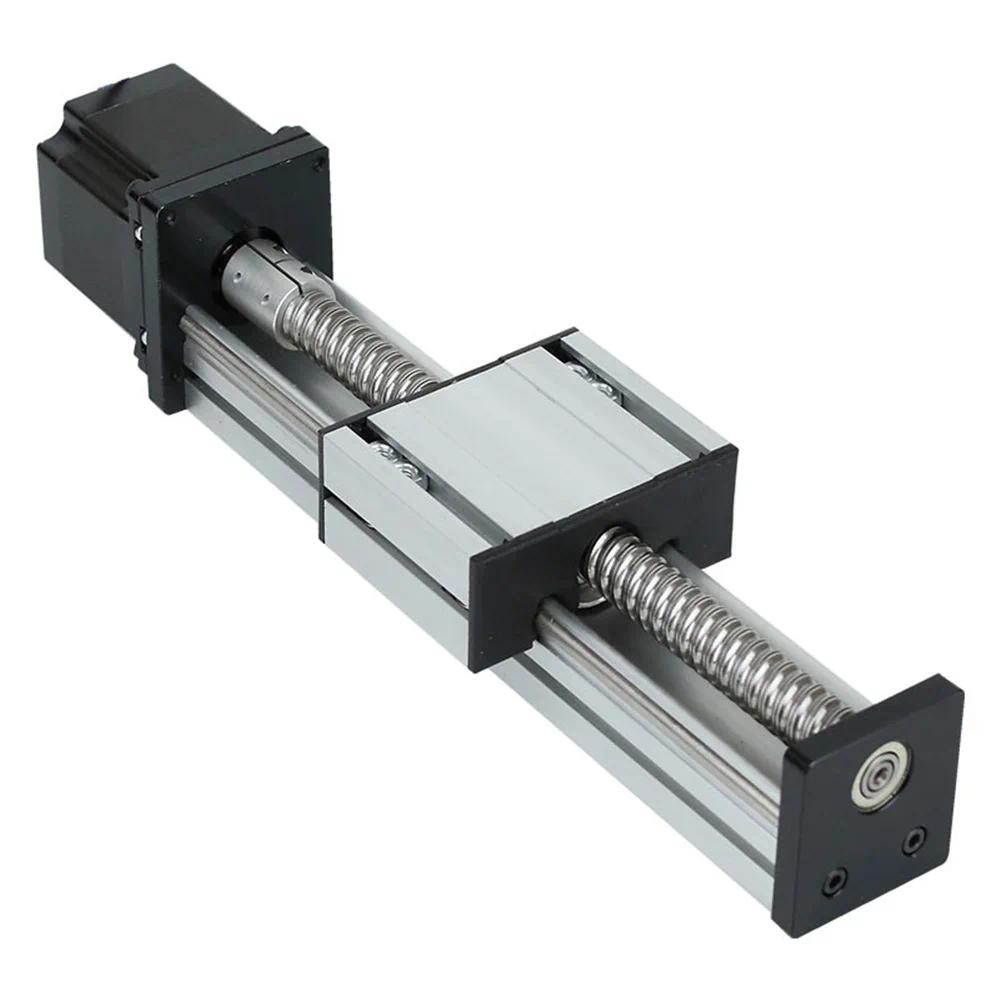 Linear Rail Guide Ballscrew SFU1204 1605 C7 with NEMA23 Stepper Motor ...