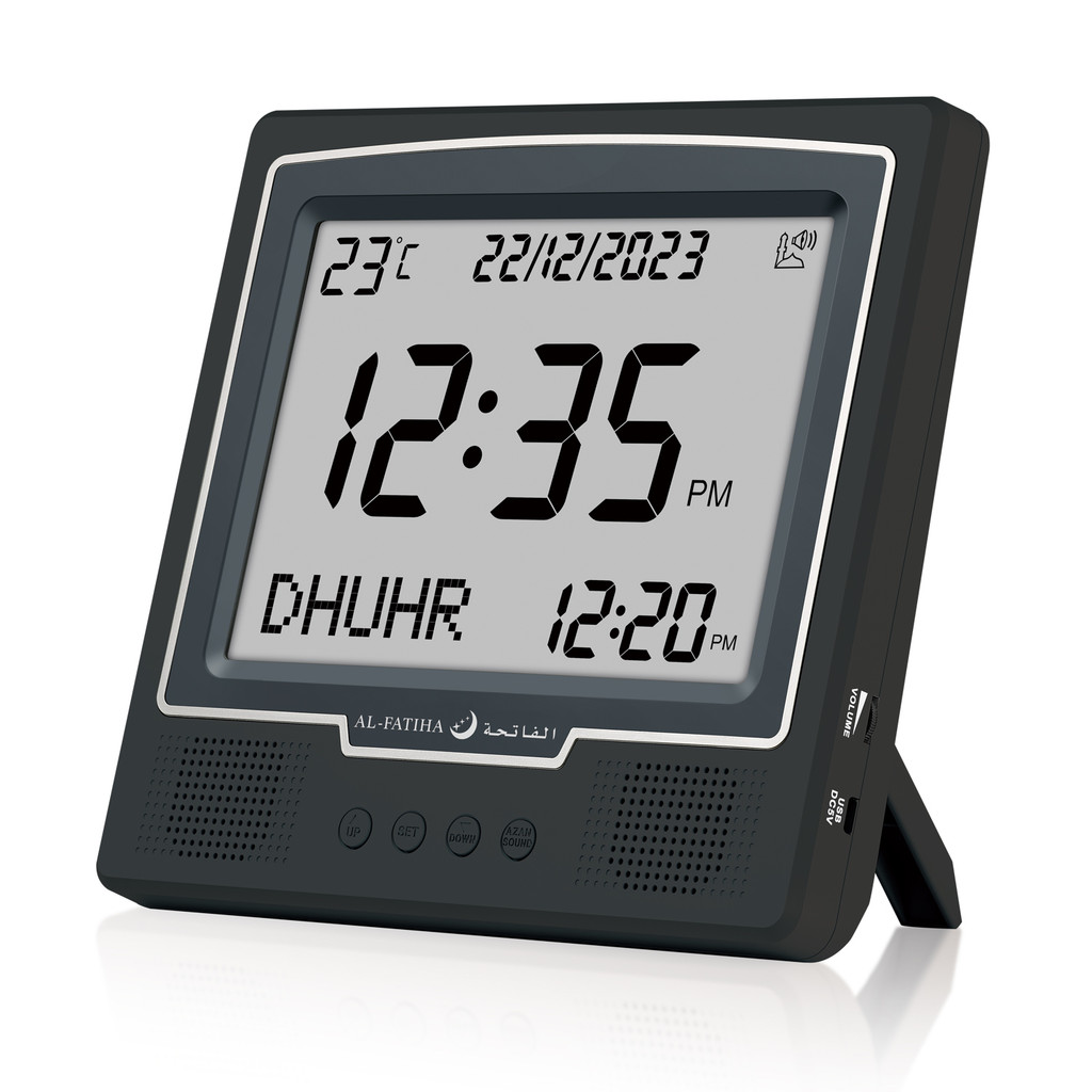 Digital Azan Clock Led Muslim Islamic Islam stylish Azan Adhan Prayer ...