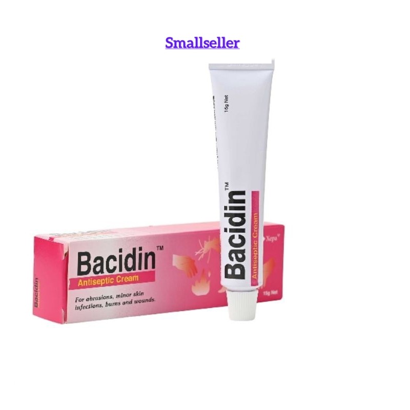 Bacidin Antiseptic Cream 15g - Antiseptic Cream | Shopee Malaysia