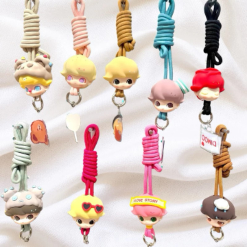 Dimoo Date Day Series Lanyard Blind Box Toys Cute Anime Figure Fashion ...