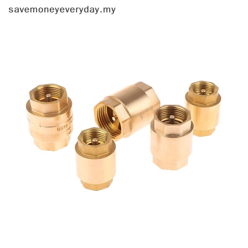 [save] Brass Internal Thread Vertical Check Valve Water Pipe Check ...