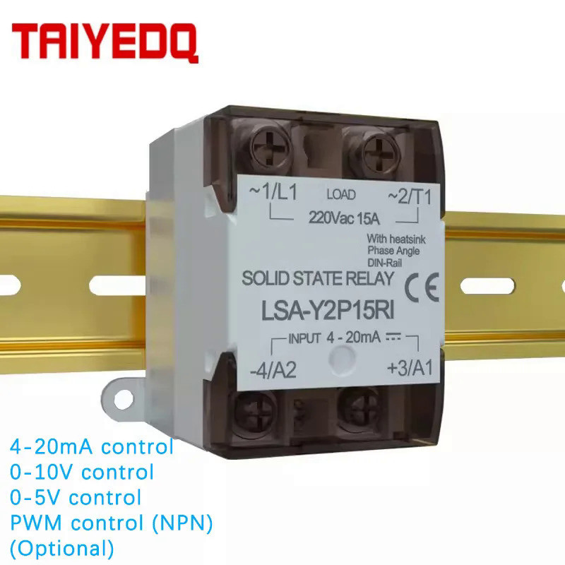 4-20mA Input Control Single-Phase Isolated AC Solid-State Voltage Regulator Module SSR ...