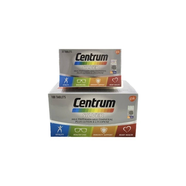 CENTRUM SILVER MULTIVITAMIN 30'S /100'S | Shopee Malaysia
