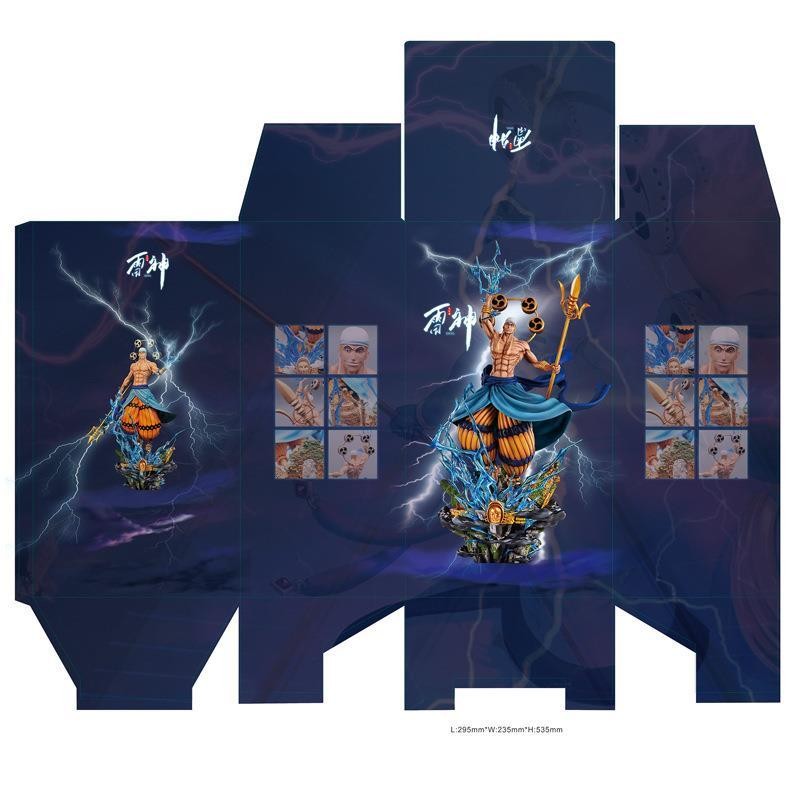 One Piece Figure Thor Enel Enel Big Player Dual Form GK Anime Model ...