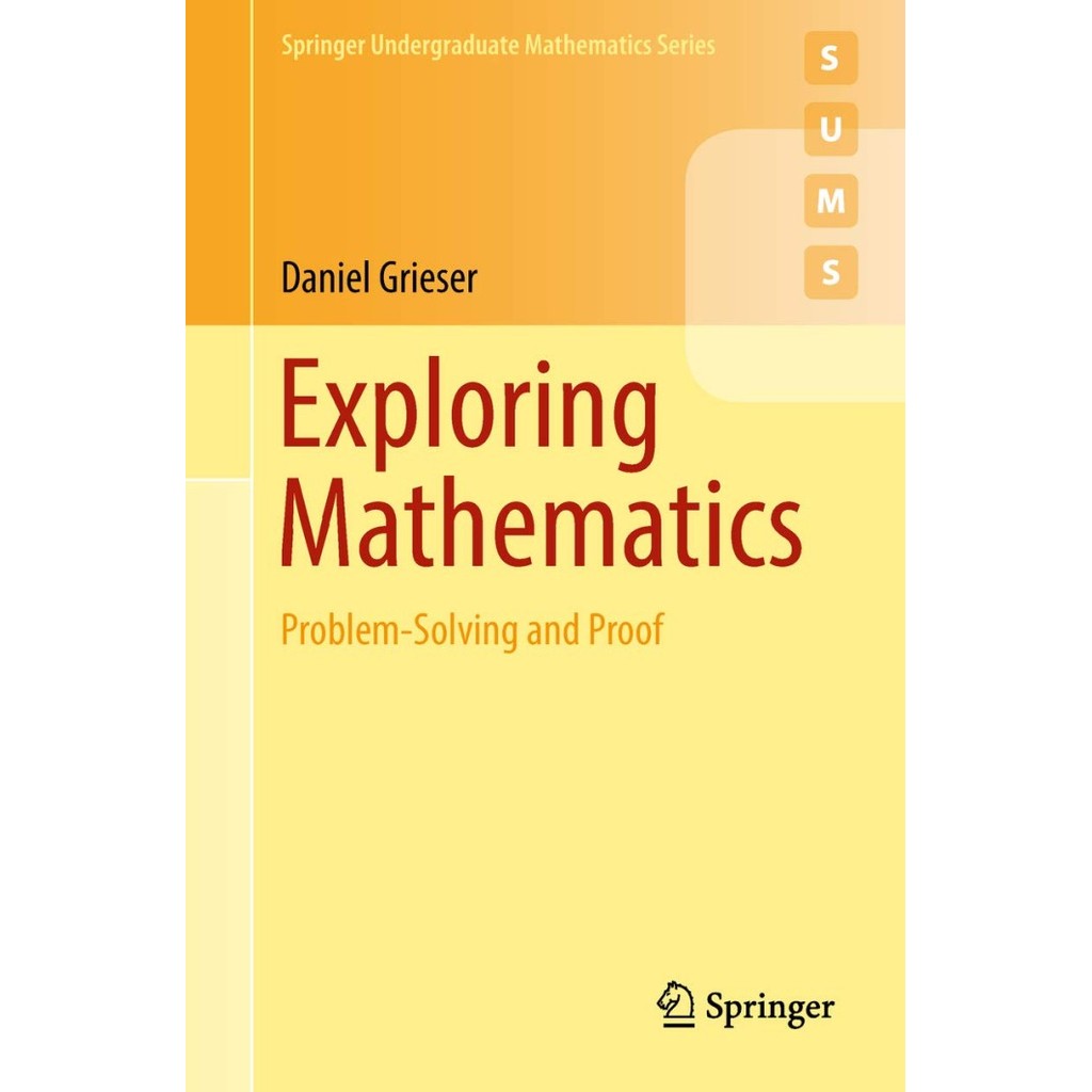 Exploring Mathematics Book: Problems and Proof | Shopee Malaysia