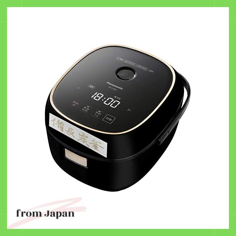 Panasonic Rice Cooker 3.5 Cups for Single Living IH Type Black SR-KT069 ...
