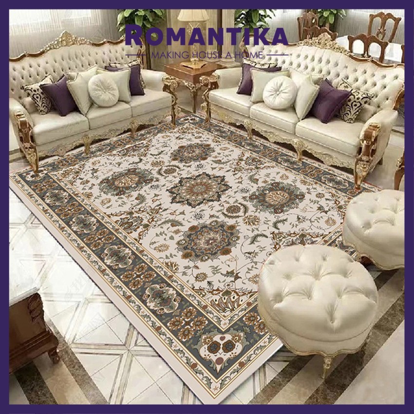 Romantika Cosy Velvet Carpet 140x180cm Turkish Series Room Entrance ...