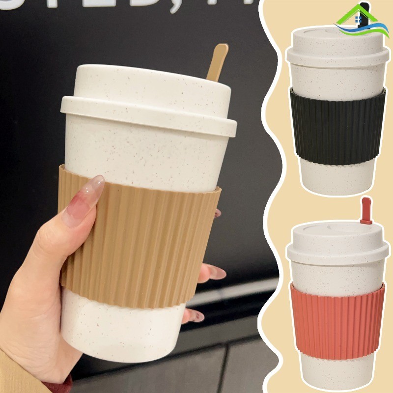 Creative Exquisite Easy Clean Wheat Straw Stem Beverage Cup ...