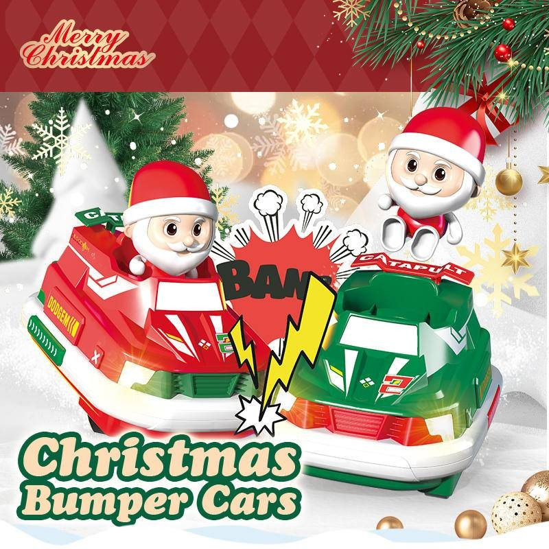 Christmas RC Battle Bumper Car Santa Claus Remote Control Drifting Kart ...