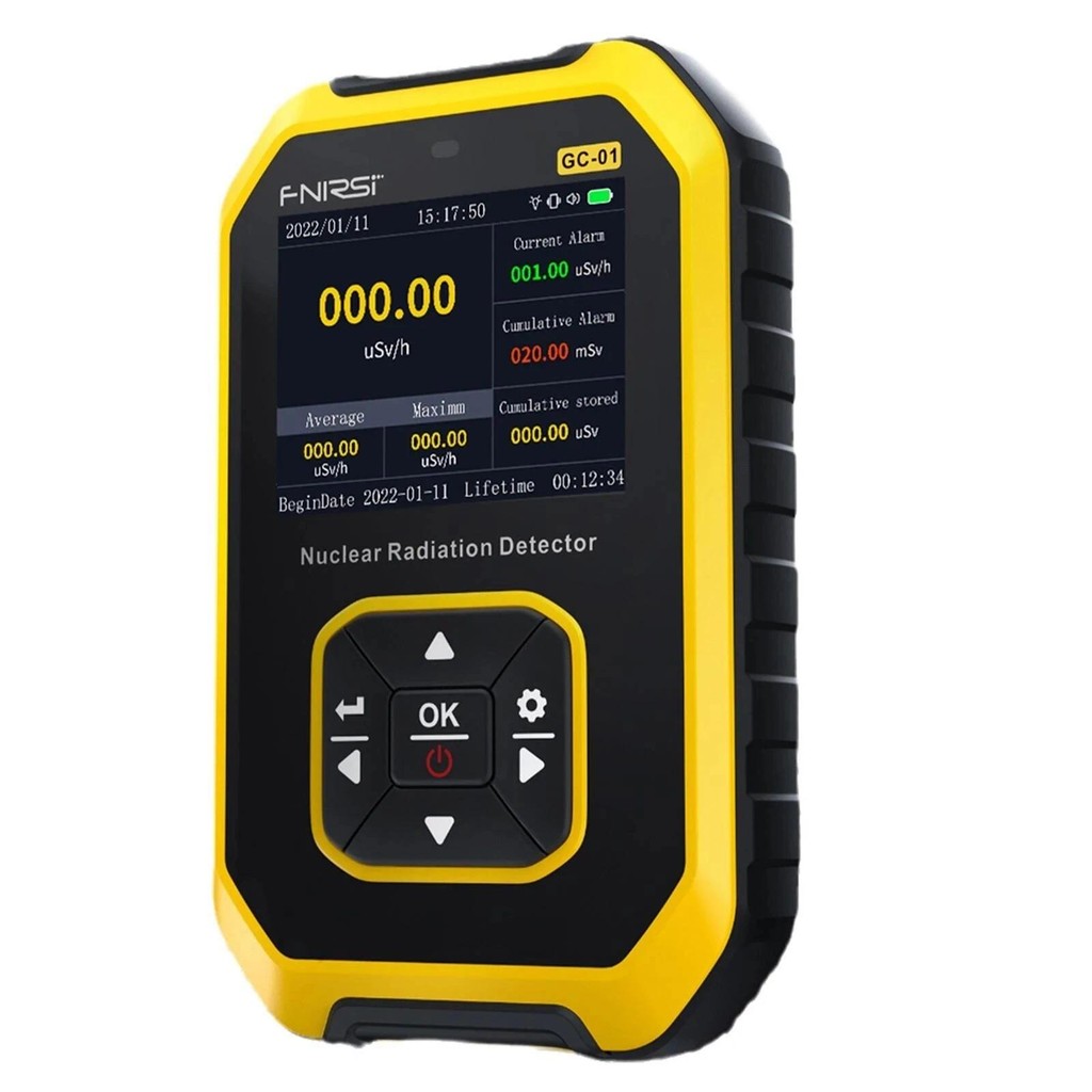 FNIRSI-GC01 Geiger Counter Nuclear Radiation Tester Food & nuclear ...