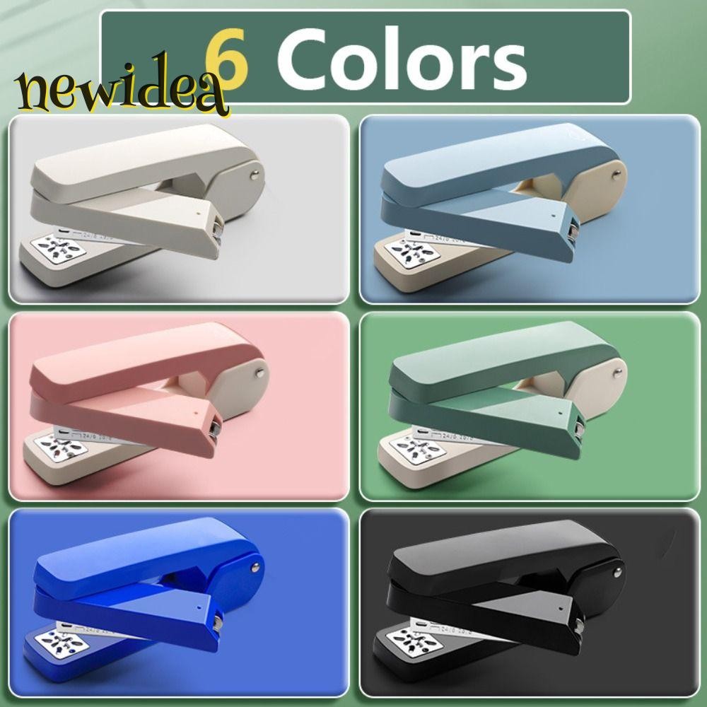 NEWIDEA Stapler, Use 24/6 Staples 360 Degree Rotary Long Stapler ...