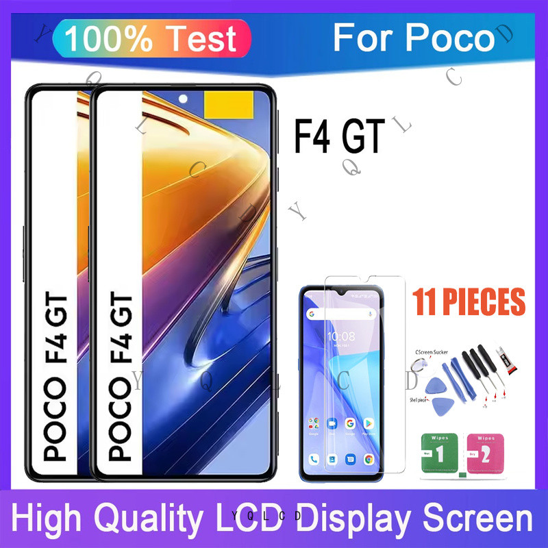 Original AMOLED Poco F4 GT 21121210G LCD Display Touch Screen With Frame Replacement | Shopee ...
