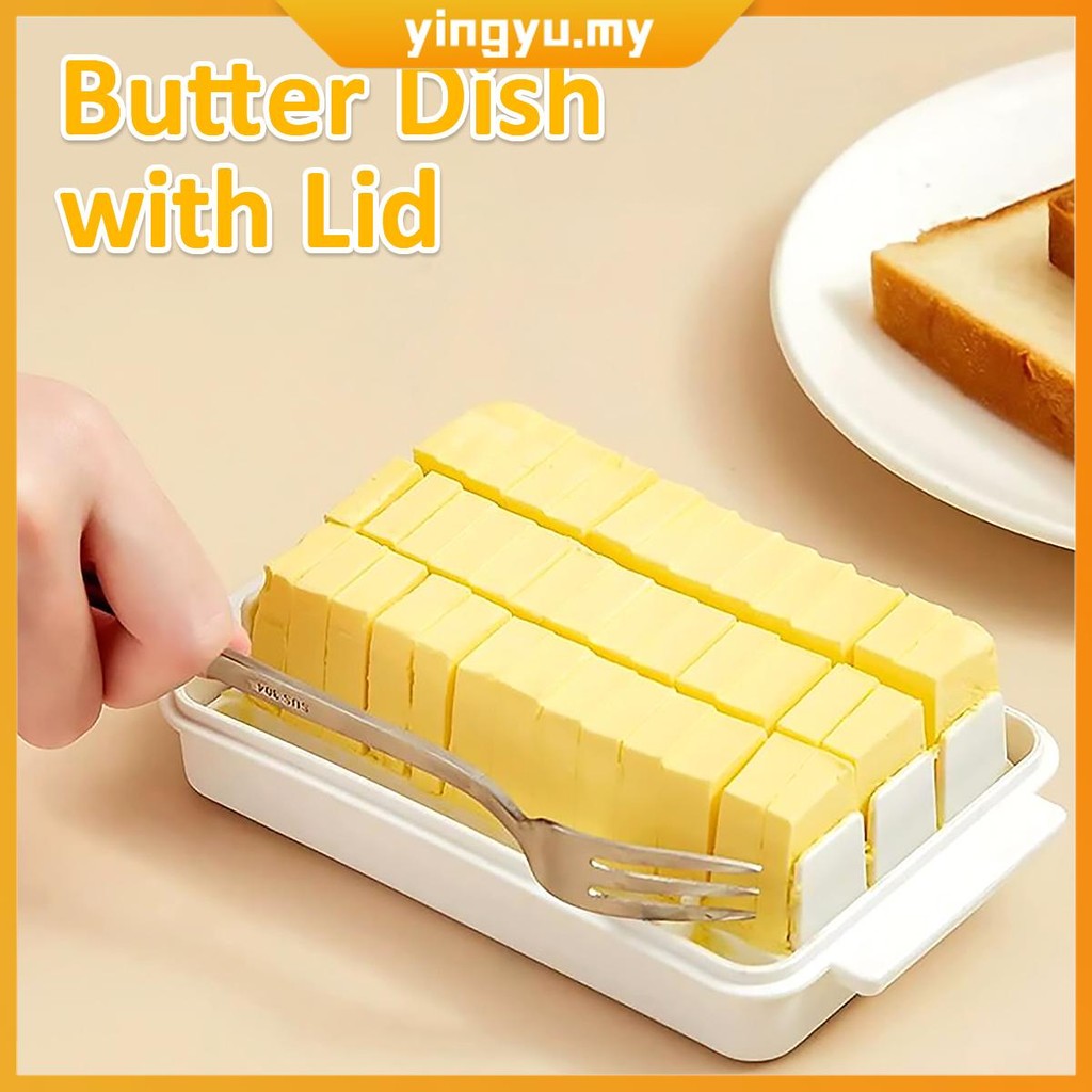 Butter Dish Detachable Butter Storage Container with Lid Quantitative ...