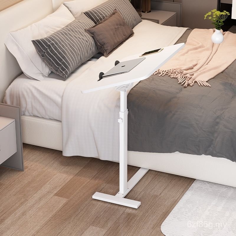 Bedside Table Movable Bed Computer Desk Bedroom Table Lifting Desk ...