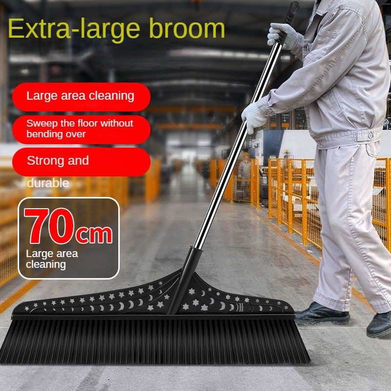 Broom Extra Large Courtyard Broom Hard Hair Sanitation Factory ...
