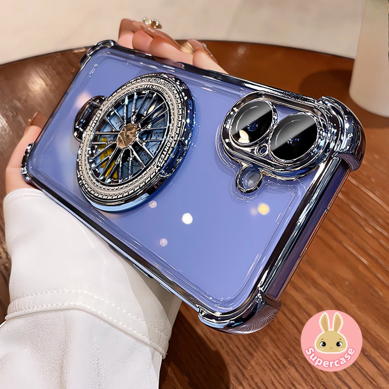 Gyroscope Stress Relief Holder Phone Case For Huawei Honor X9C X9B X9A ...