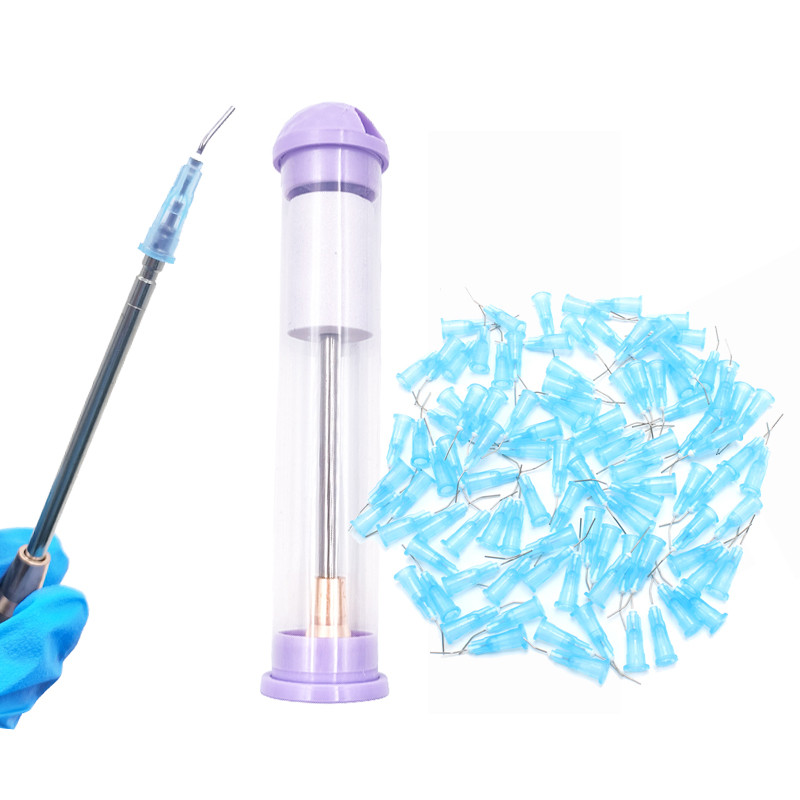 Dental Lab 3 Way Air Water Syringe Spray Nozzles Tips Tube With 100 Pcs ...