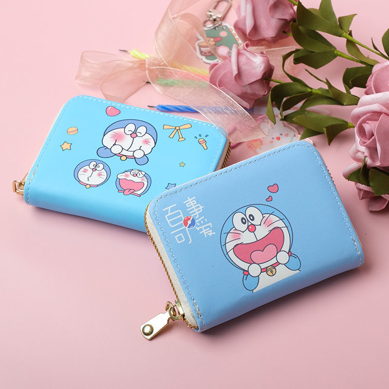 Wsanguitz3949 New Style Doraemon Card Holder Cute Cartoon Doraemon Coin ...