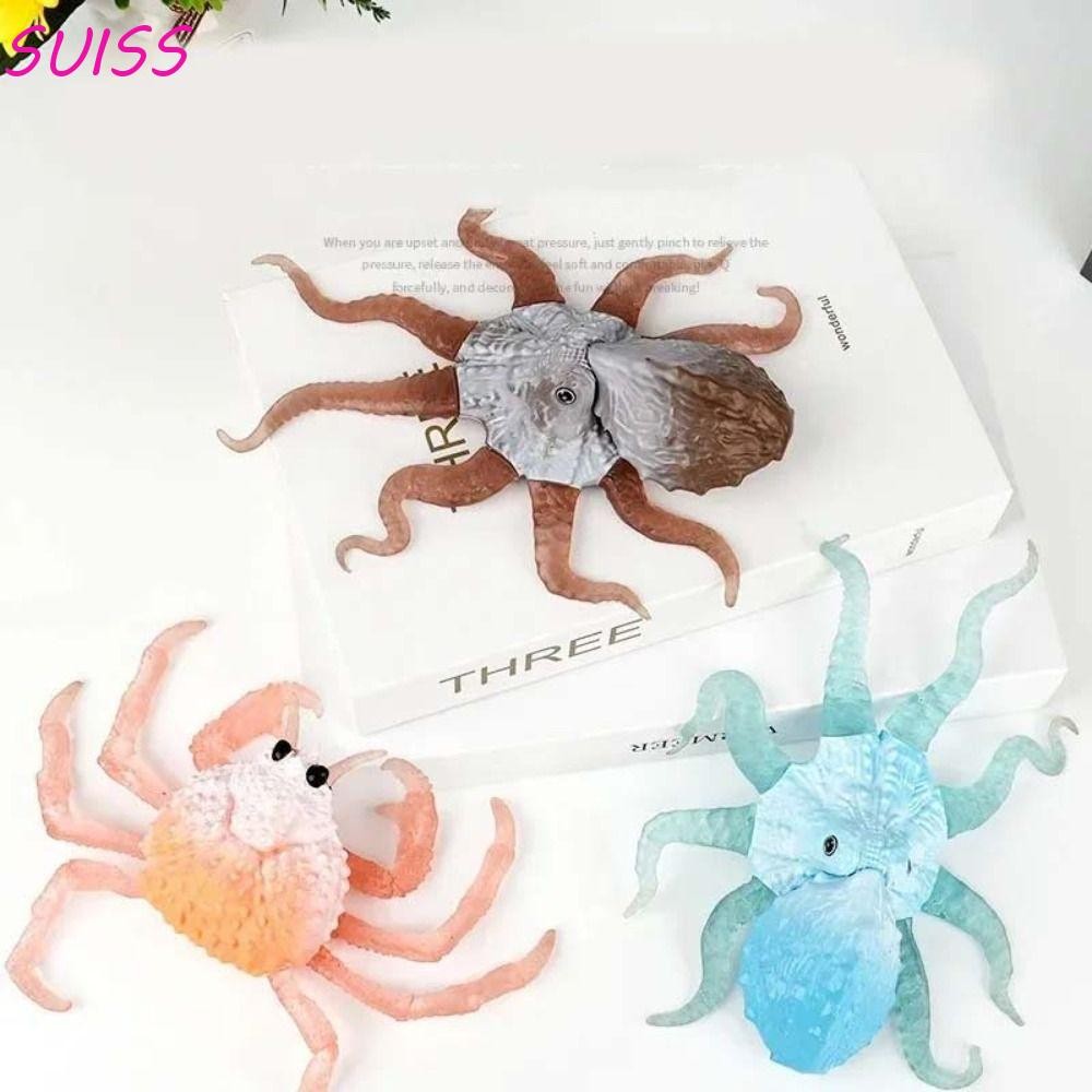 SUISS Simulation Sea Life Stretchy Toys, Stretch Squeezing Parent-child ...