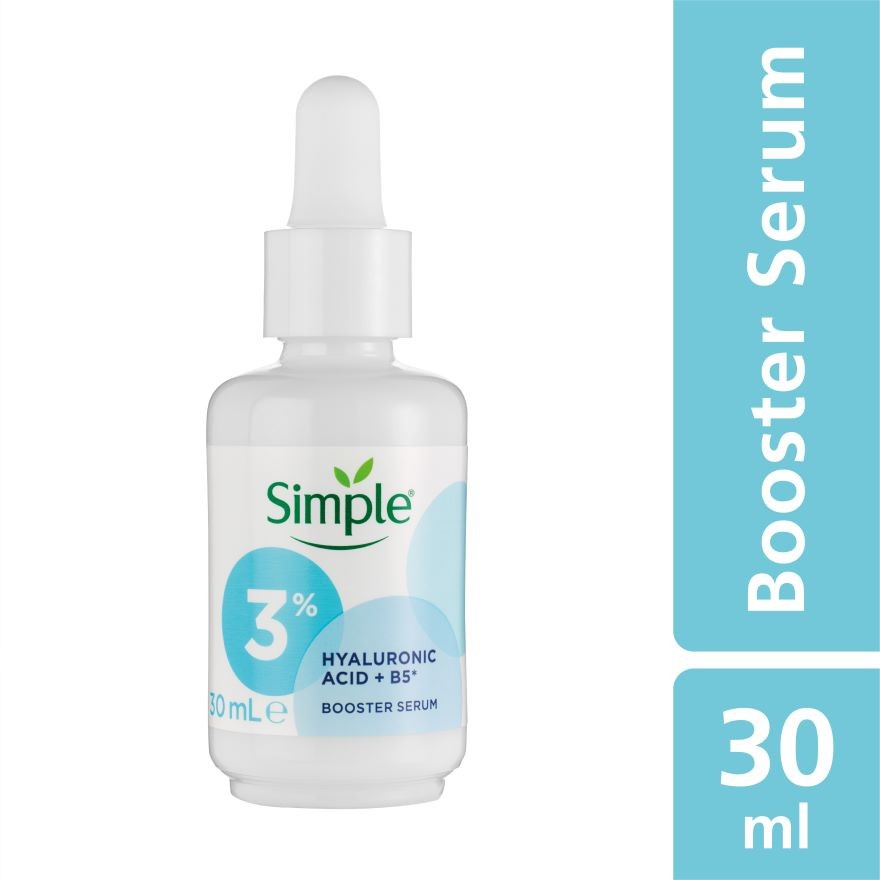 SIMPLE Booster Serum Hyaluronic Acid + B5 30ml | Shopee Malaysia