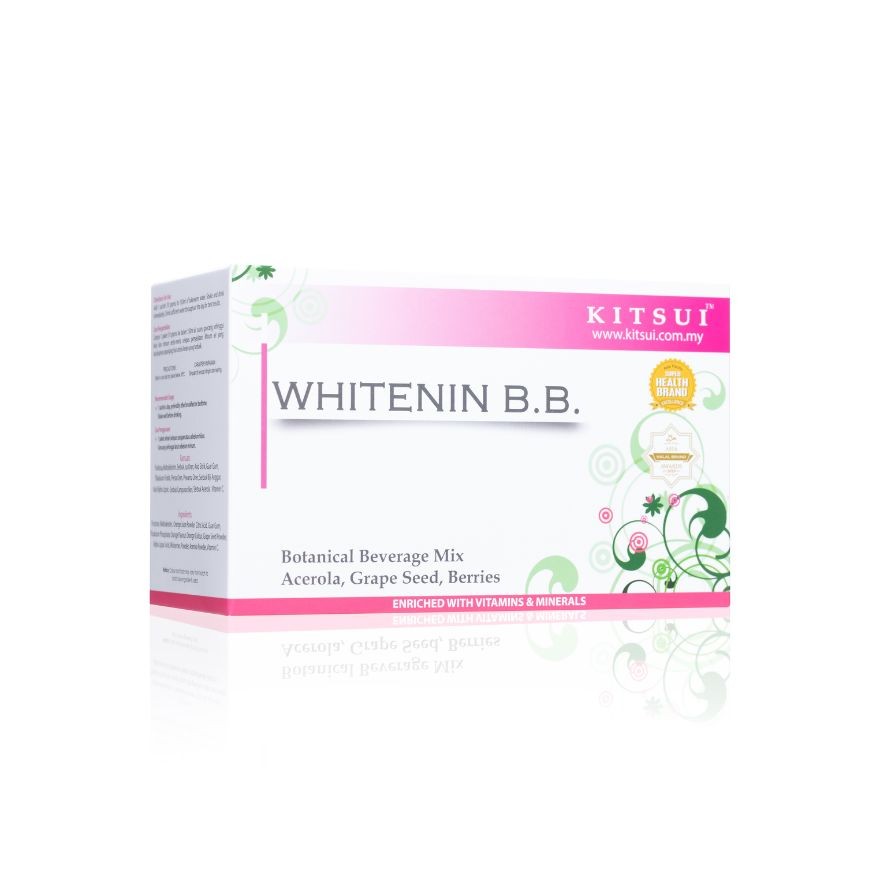 KITSUI Whitening Skin Drink 15's x 10g | Shopee Malaysia
