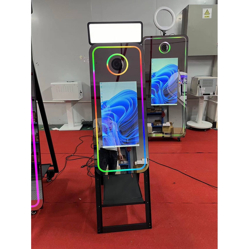 《KL IN STOCK》new arrival 40 inch Mirror Photo Booth Machine selfie ...
