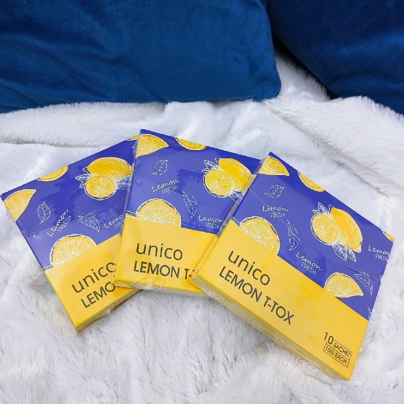 Unico Lemon T-tox 3 Box Besar (Set 1 Bulan 30pcs) | Shopee Malaysia