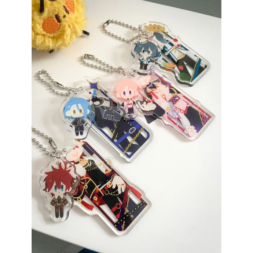 Amagi Rinne Anime KeyChain Women Ensemble Stars Key Chain for Men Key ...