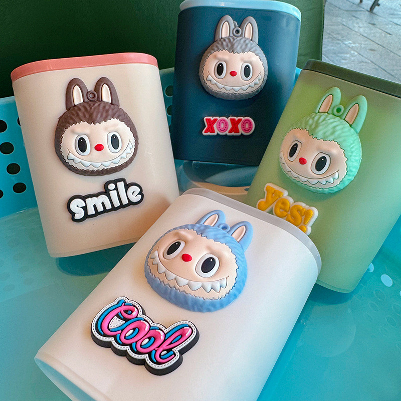 [LC] Pen Holder fashion lovable collection office desk labubu cartoon ...