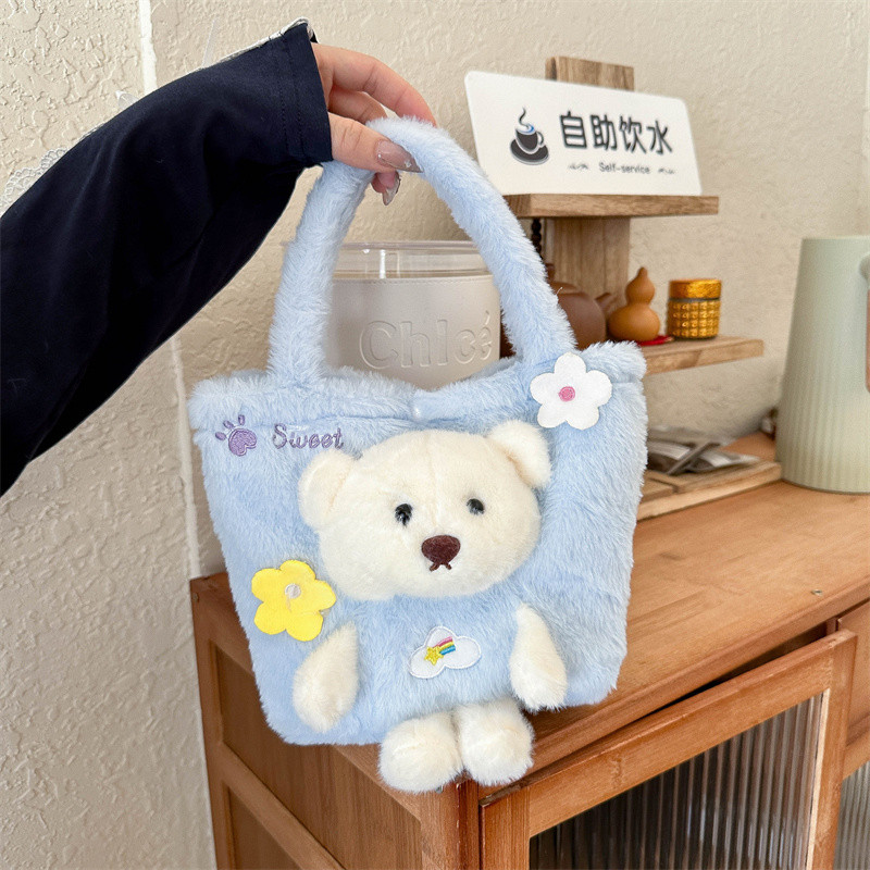 2025 Beg Tangan Kartun Comel Beg Tangan Kartun Comel Beruang Teddy ...