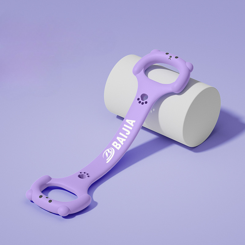 TPR Resistance Bands Bodybuilding Pull Up Assist Yoga 8 Word Tension ...