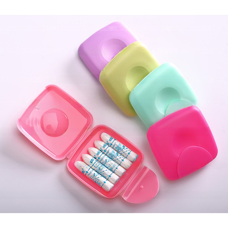 Hygienic ob Tampon Box Tampon Storage Box Travel Portable Box Lock ...