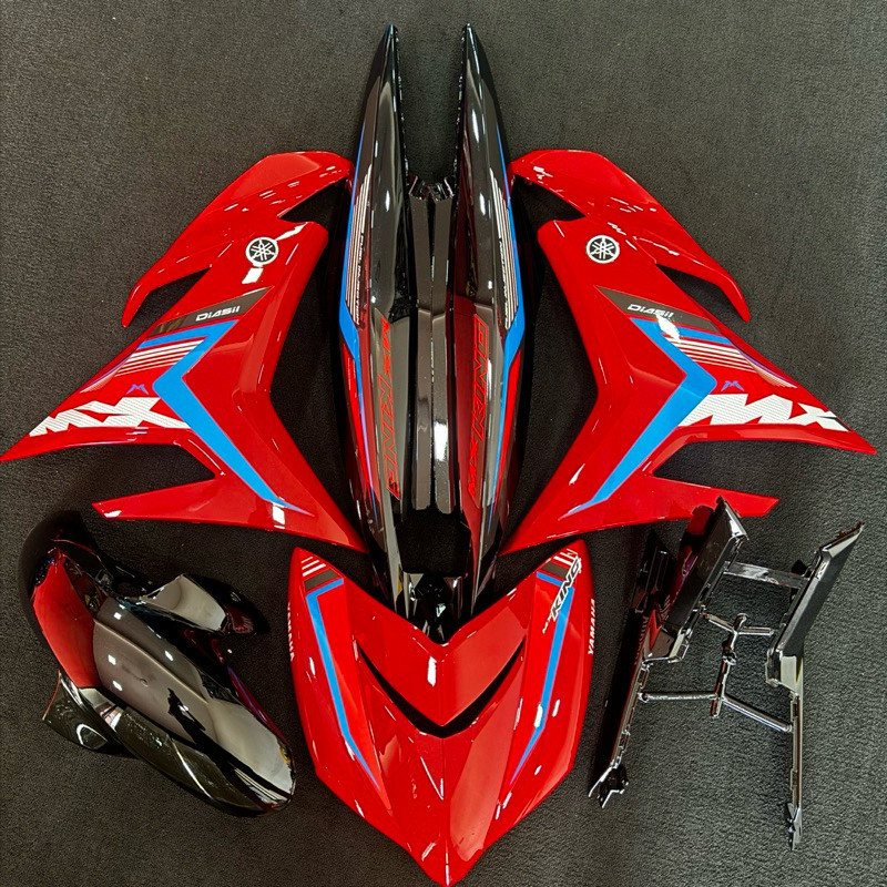 JL HLD Y15 V1 V2 V3 COVERSET MX KING 2023 MERAH INDONESIA STANDARD ...