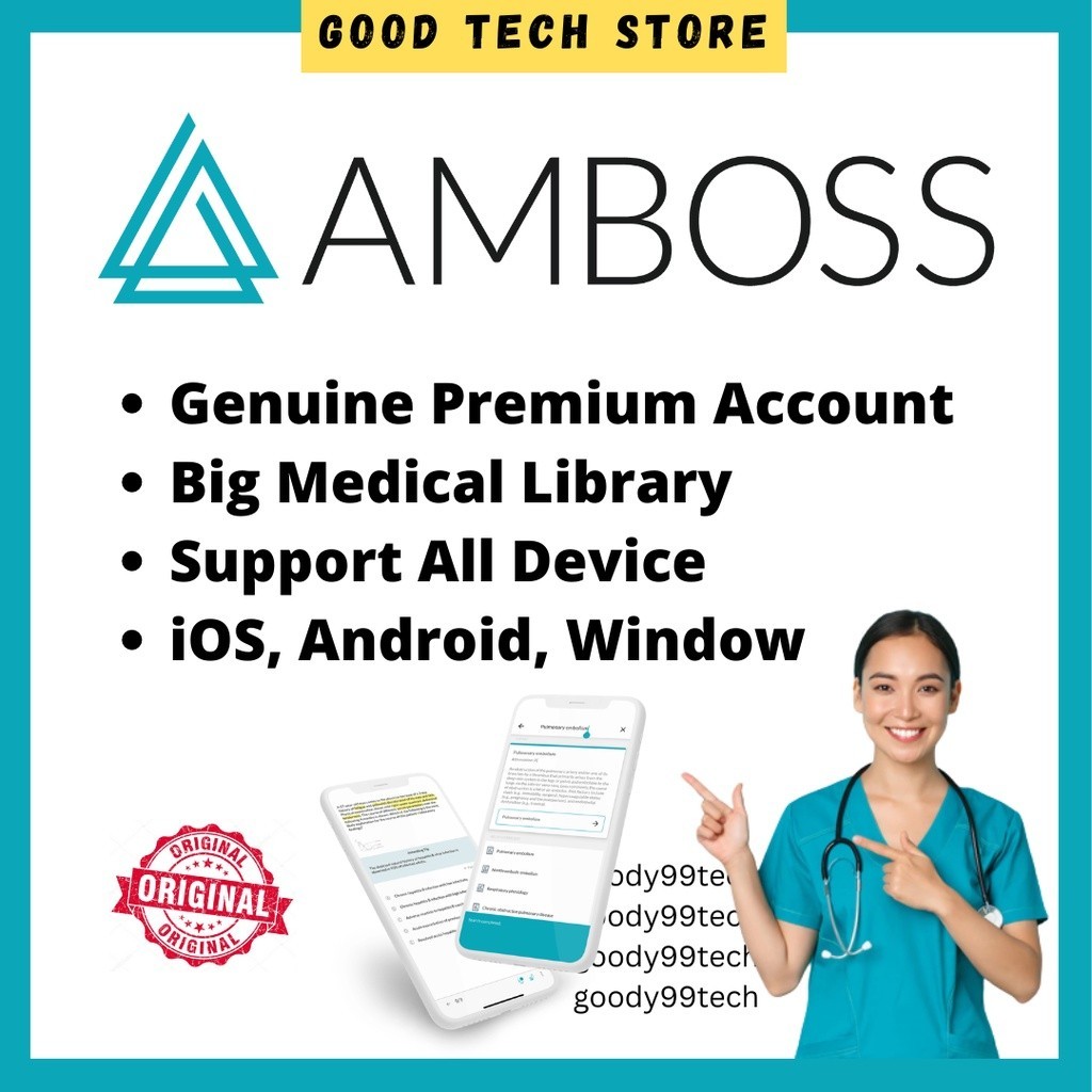 AMBOSS Premium Account Medical Account (Genuine Warranty) | Shopee Malaysia