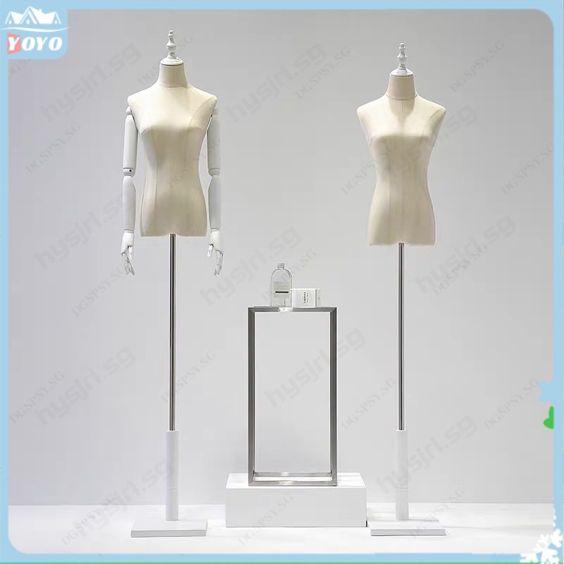 Model display rack clothing store model props female busty human ...