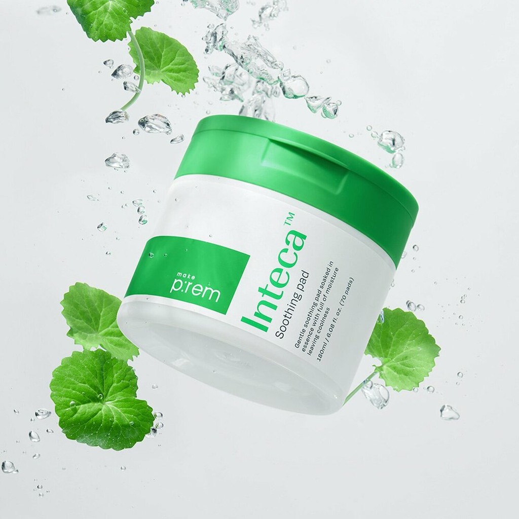 makeprem Inteca Soothing Pad 70 Pads | Shopee Malaysia