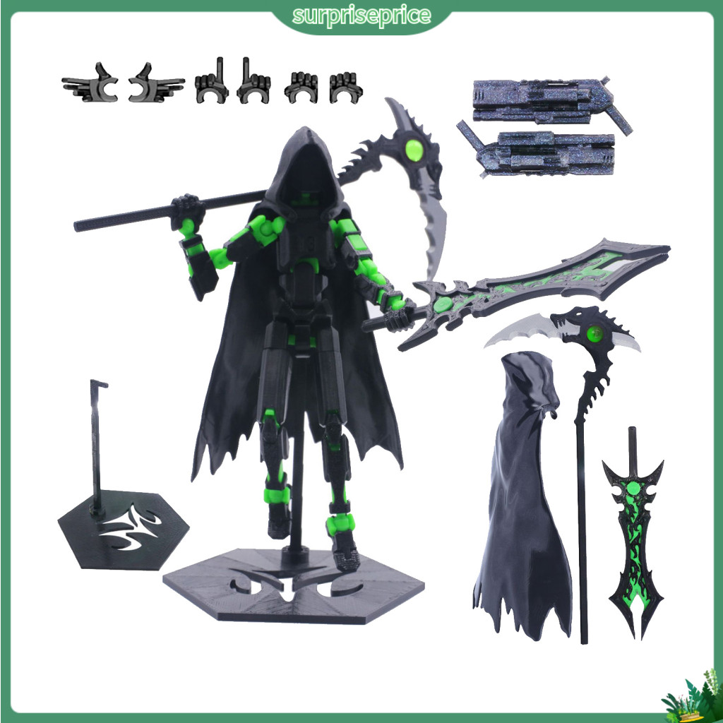 surpriseprice| Cloaked Grim Reaper Figurine Office Desk Accessory ...