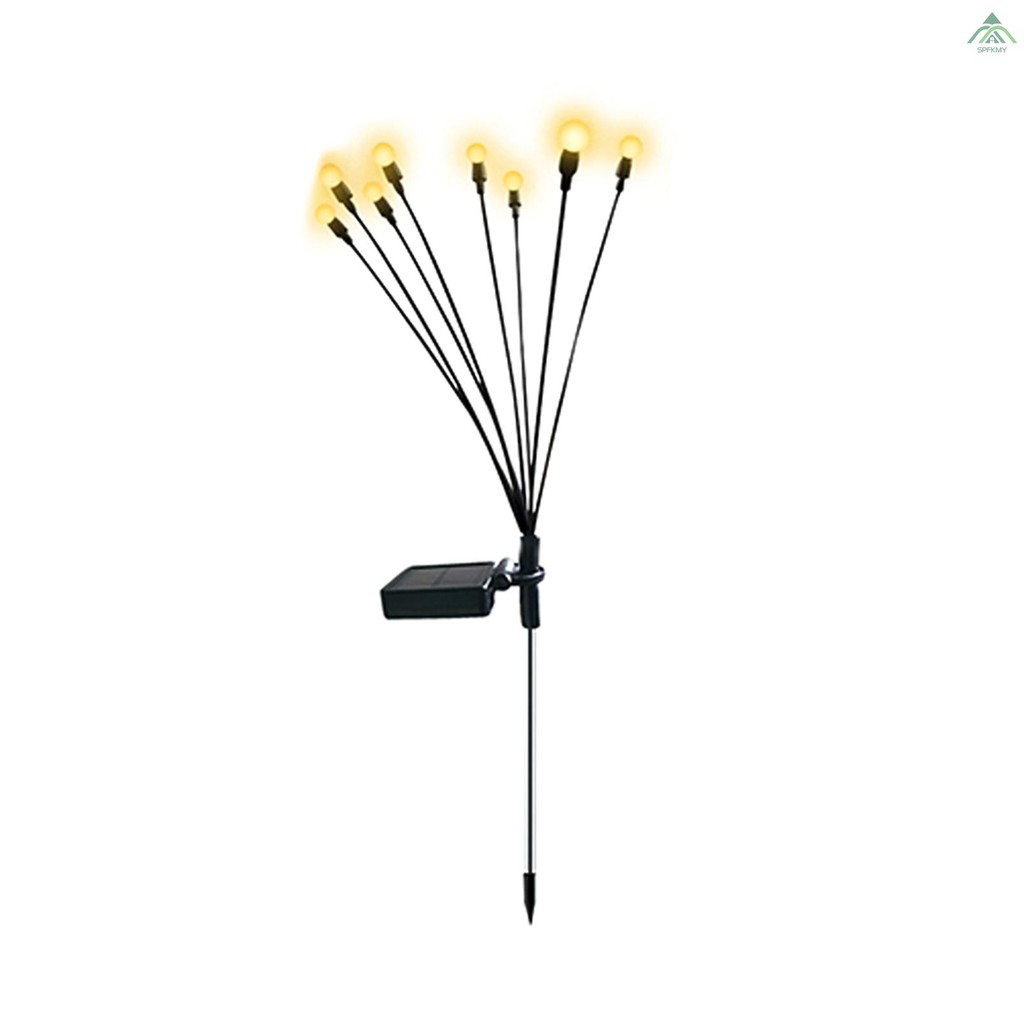 Solar Garden Lights Decorative Firefly Lights Outdoor Pathway ...