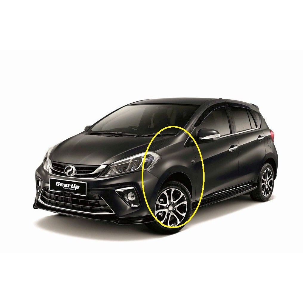 Perodua Myvi VVTi Third Generation (2018-2022) Side Fender Besi Steel ...