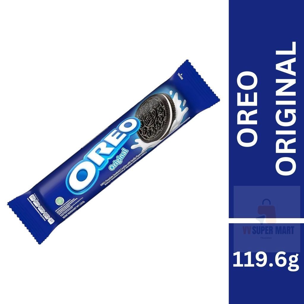 OREO Vanilla Sandwich Cookies Biscuits Original (119.6g) | Shopee Malaysia