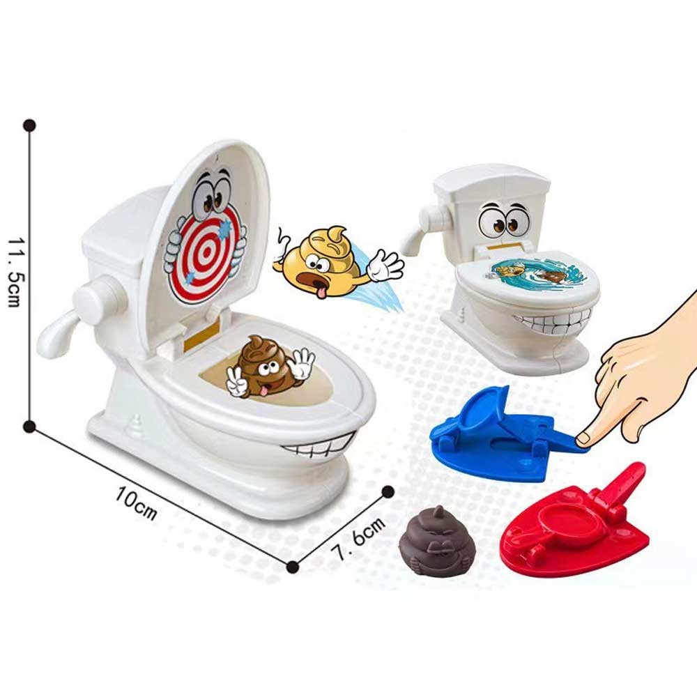 Poop Shoot Game Toilet Games Poo Toilet Game Toy Family Game Prank ...