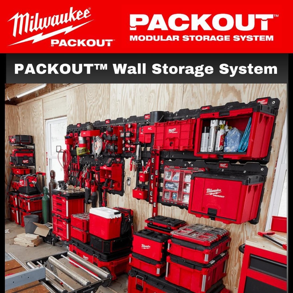 Milwaukee Wall Packout System / Packout Wall / Packout Storage System ...