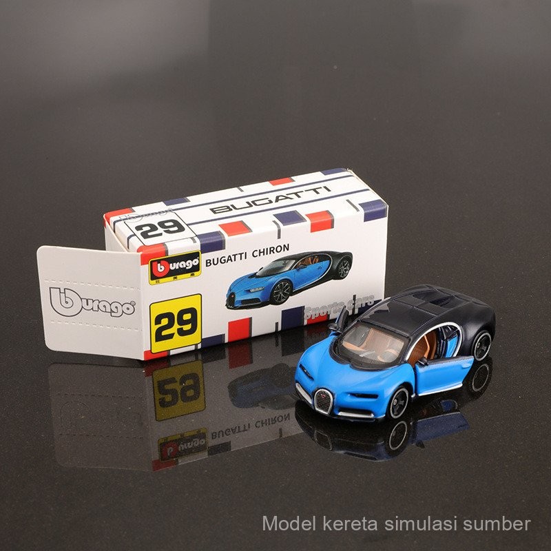 Ready Stock Than America 1: 64 Bugatti Veyron Simulation Alloy Car ...