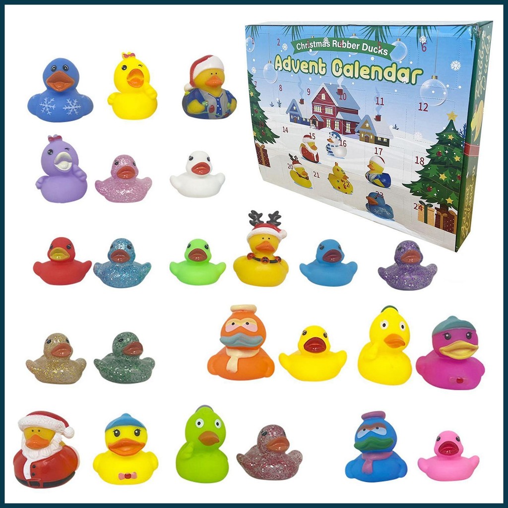 Christmas Rubber Duck Advent Calendar 2024 Christmas Advent Calendar 24 ...